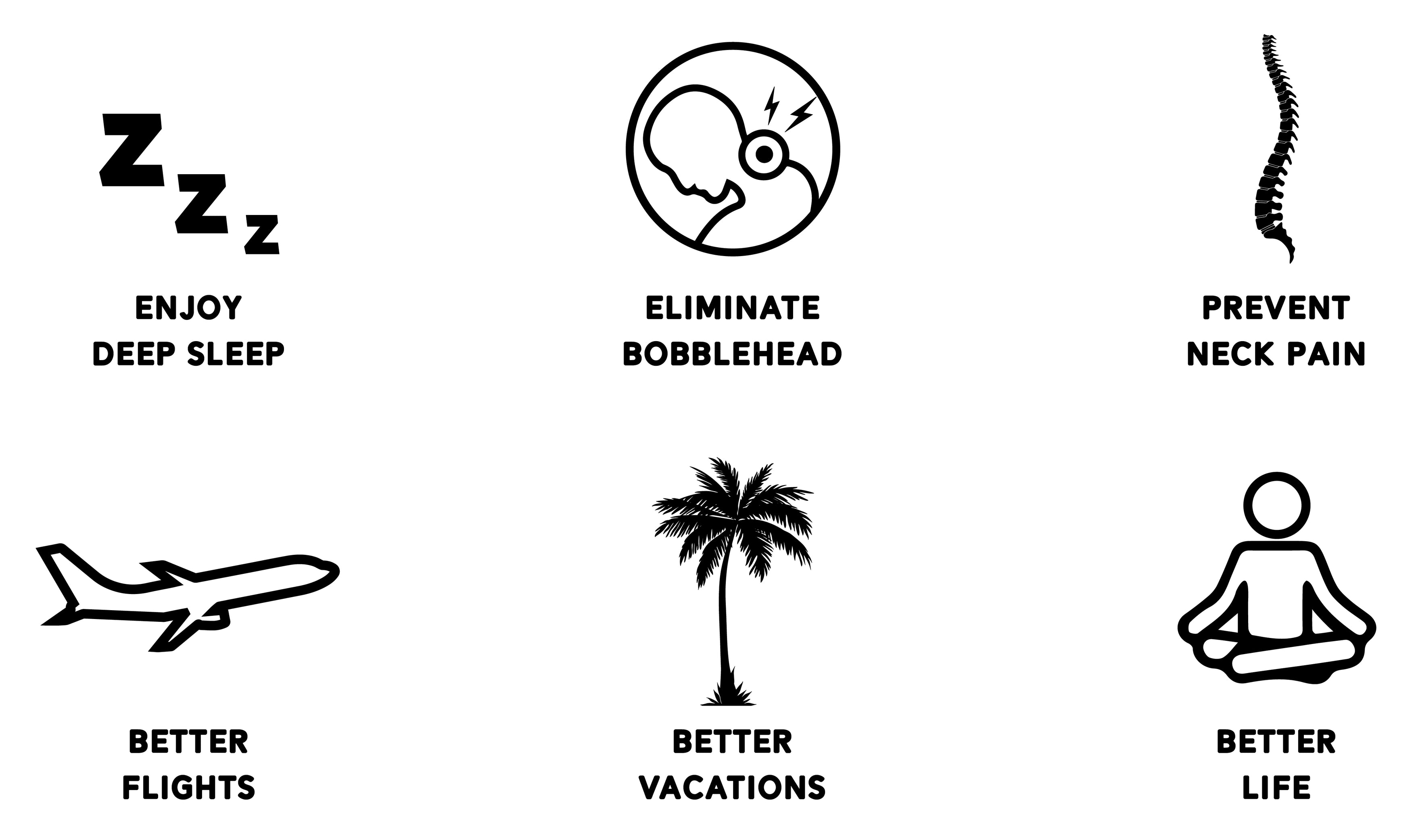 Sleeper Hold Travel Pillow